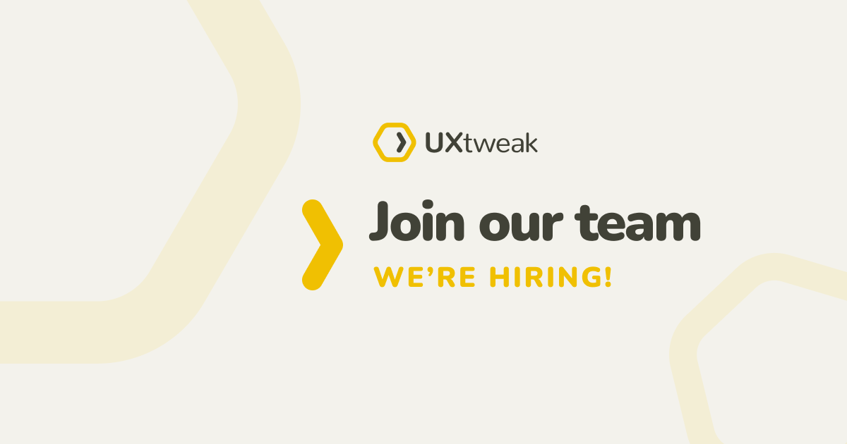 Careers | Become a UXtweaker